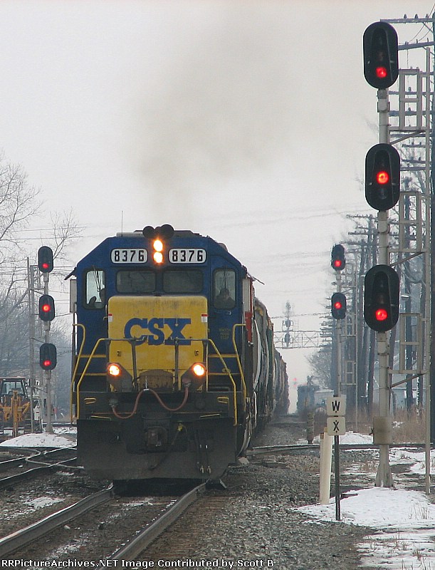 CSX 8376 Q387